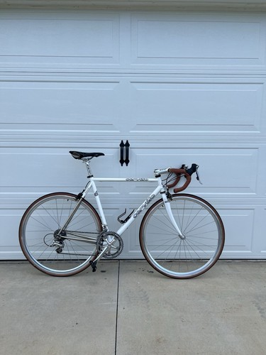 *Rare* Cervelo Prodigy Steel Road Bicycle 54 CM White/Silver Shimano ...