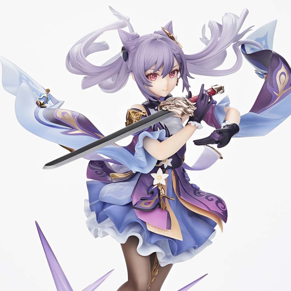 Genshin Impact Keqing 12.6in 1/7 Scale Figure Driving Thunder Ver. Apex ...