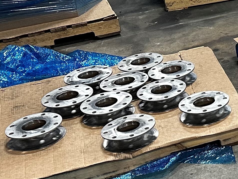 Pump Suction Bellmouth (6" ANSI Bolt Circle flanged) in 18-gauge - 316 ...