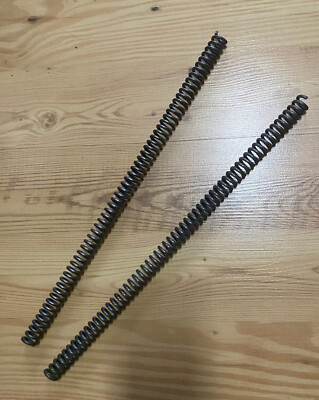 2x Druckfedern 3,2 mm Spiralfeder Federn Stahlfedern 40 cm Länge | eBay.de
