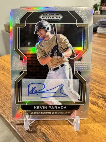 2022 Prizm Draft Picks Silver Prospect Auto Kevin Parada 🔥📈 | eBay