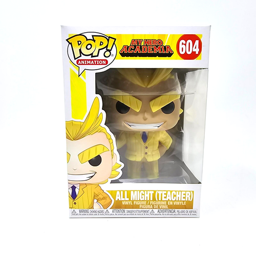 Funko Pop My Hero Academia All Might Teacher #604 Vinyl Figure With ...