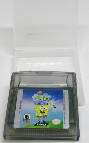 SpongeBob SquarePants: Legend of the Lost Spatula (Nintendo Game Boy ...