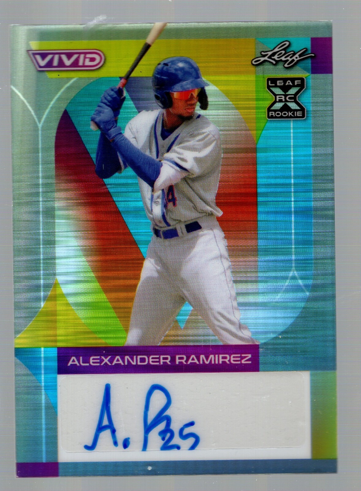 2022 Leaf Vivid Gray Autograph #BA-AR1 Alexander Ramirez 23/40 | eBay