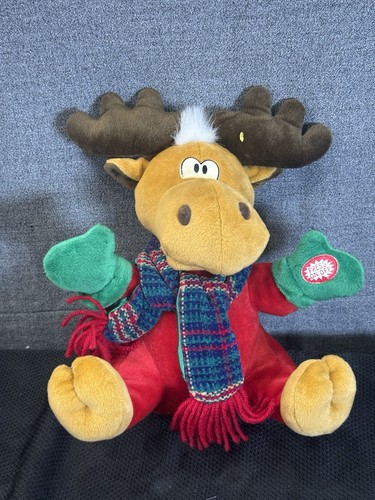 DanDee Dr. Elmo 11" Plush Moose Sings Grandma got run over by a ...