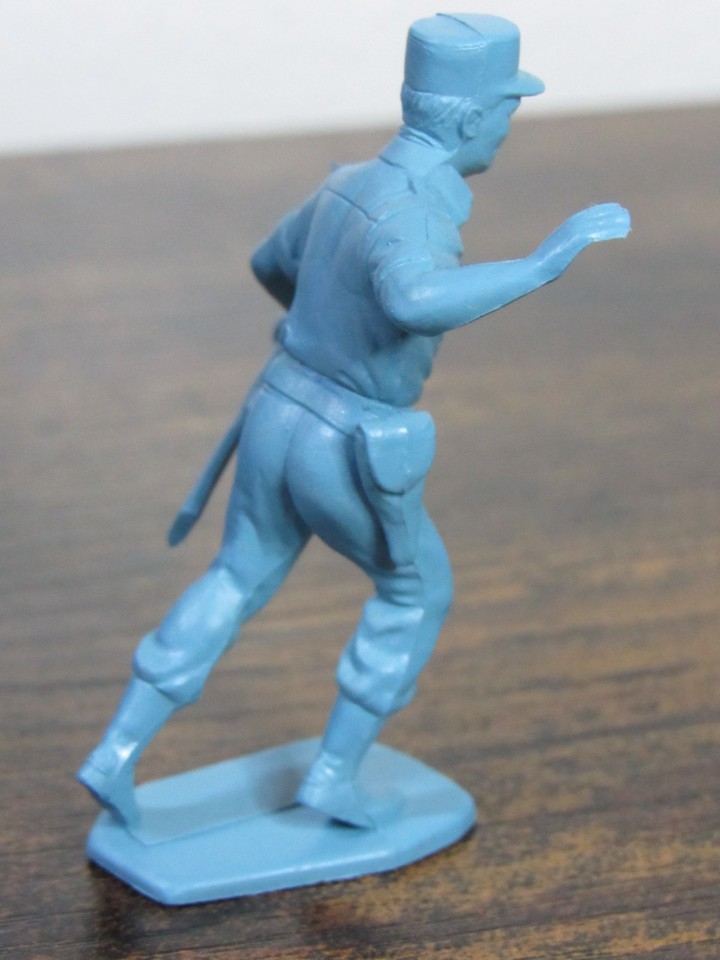 MARX CAPTAIN GALLANT Toy Soldier Figure From The PLAYSET 1955 Vintage ...