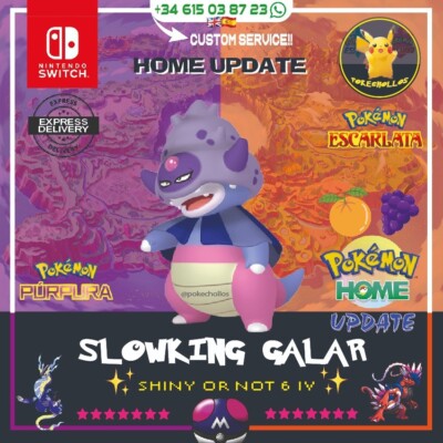 SLOWKING GALAR SHINY OR NOT Pokemon escarlata - scarlet🍊púrpura ...