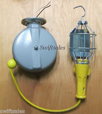 Appleton RE-7S2G Reelite 360° Swivel Cord Reel & McGill 5000-SRG Drop ...