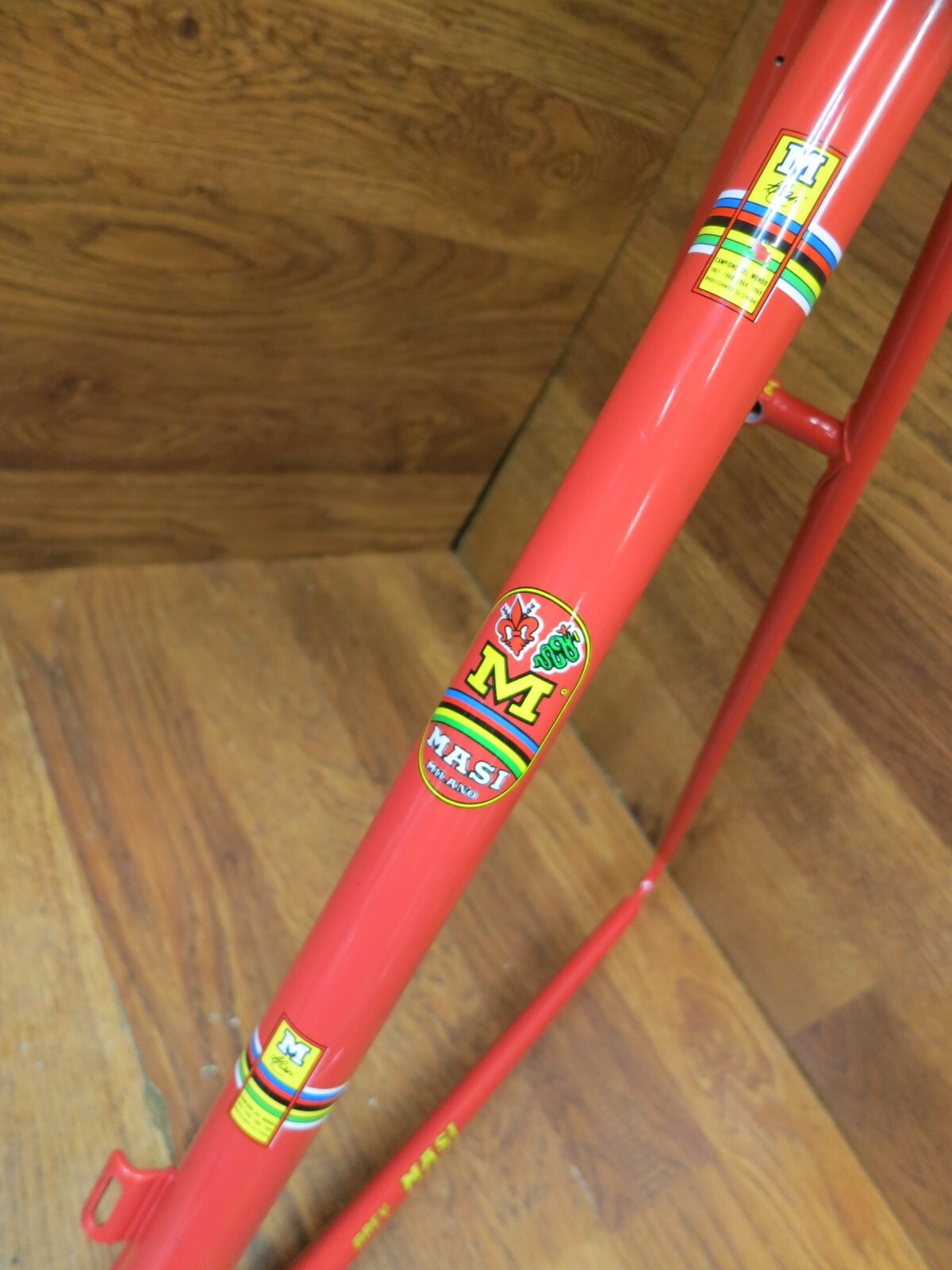 VINTAGE MASI GRAN CRITERIUM LUGGED STEEL BIKE FRAME SET - 58CM | eBay