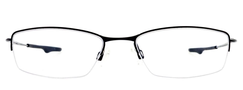 Oakley OX5089-0153 WINGBACK 53mm Polished Black Titanium Eyeglasses ...