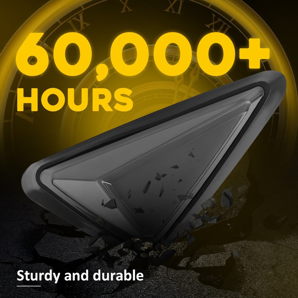 Motorcycle Flush Mount LED Turn Signal Indicator Light White Amber ...