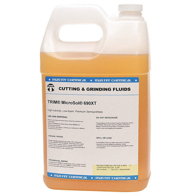 TRIM Cutting & Grinding Fluids Ms690xt/1 MICROSOL 690xt Low Foam ...