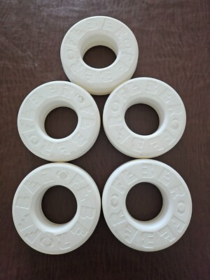 5 White Feber Giant Jumbo Connect Four Game Ring Discs ECR4Kids | eBay