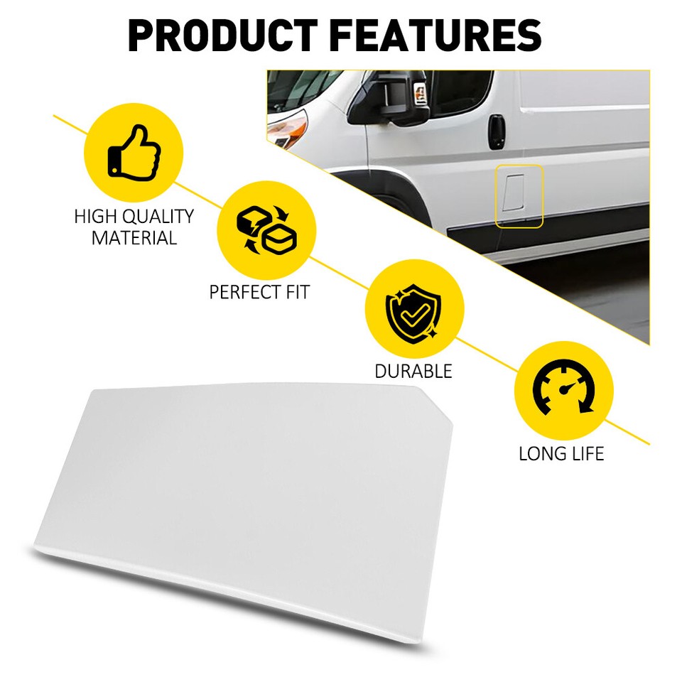Fuel Door Cover Gas Cap Hatch Tank Cap For Ram ProMaster 1500 2500 3500 ...