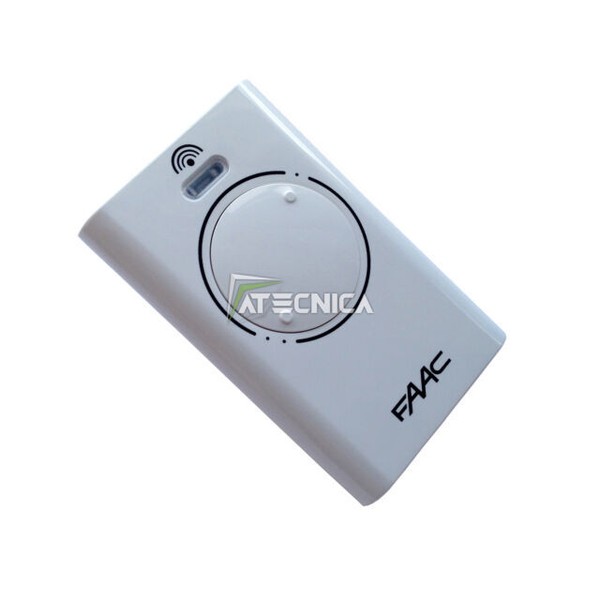 FAAC 868 SLH Transmitter 2-Tasten Fernbedienung - Weiß (787009) for ...