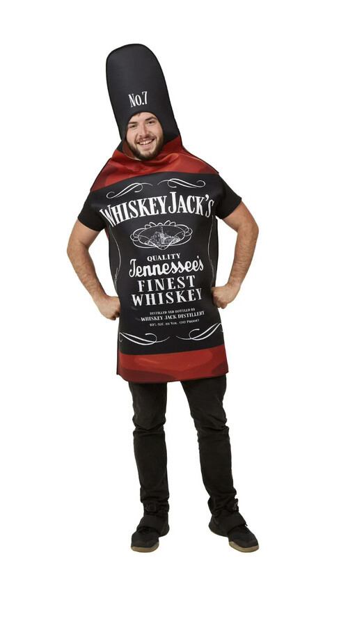 Jack Daniels Bottle Costume