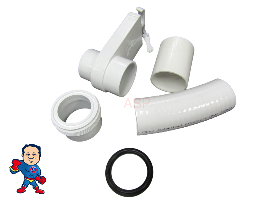 Spa Hot Tub 2" Heater Union Slice To Plumbing Connect Kit with Glue | eBay