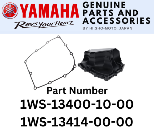 YAMAHA Genuine OEM Part 1WS-13400-10-00 & 1WS-13414-00-00 Gasket and ...