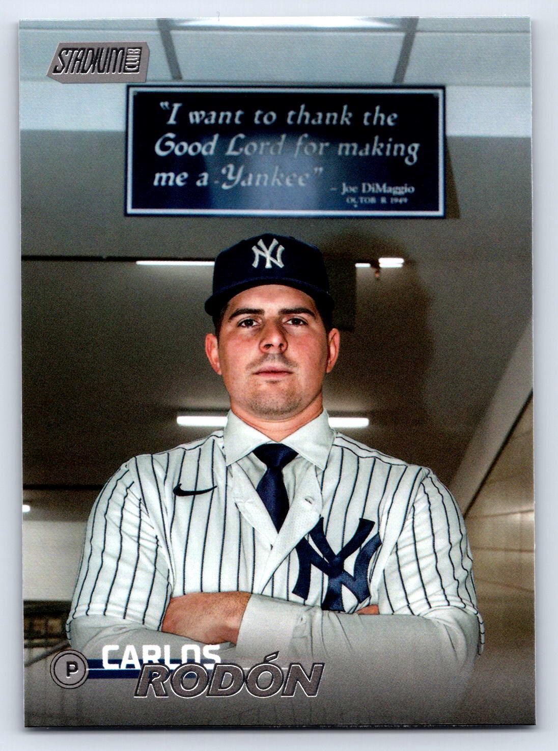 2023 Topps Stadium Club #236 Carlos Rodon New York Yankees Baseball ...