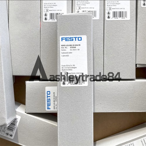 NEW 1PCS Festo VUVS-L25-B52-D-G14-F8 Solenoid Valve 575516 | eBay