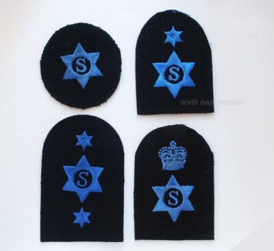 Four Royal Navy Wrens WRNS Trade Qualification Arm Badges: Steward ...