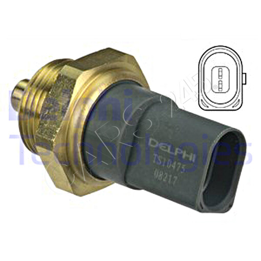DELPHI Coolant Temperature Sender Unit For AUDI SEAT VW SKODA A1 A3 ...