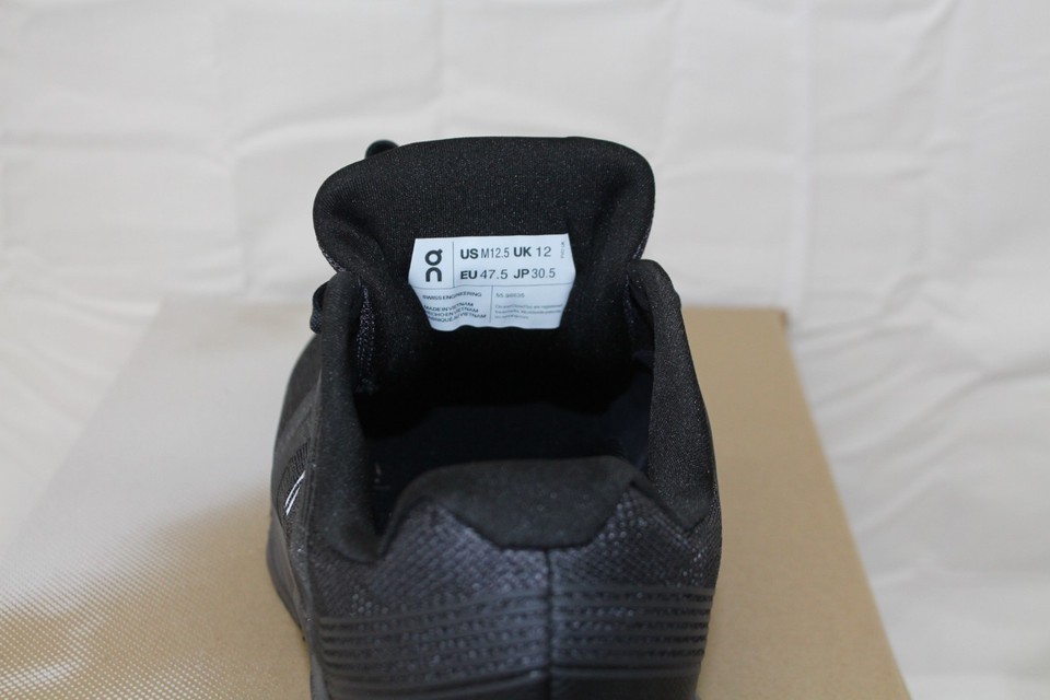Cloudgo Black/Eclipse Size US 12.5EU 47.5UK 12JP 30.5 | eBay