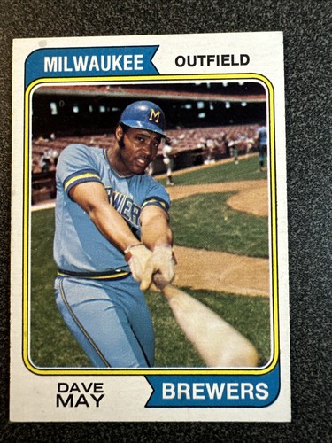 1974 Topps - Dave May #12 | eBay