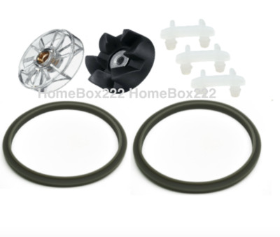 7 pc Set, Base Gears, Gasket, Bush Compatible Parts For Nutribullet900W ...