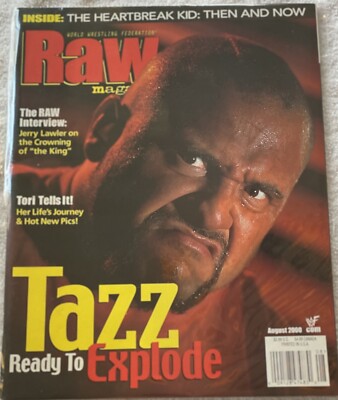 WWF RAW MAG: TAZZ , Ready To Explode ; LN In Plastic Sleeve | eBay