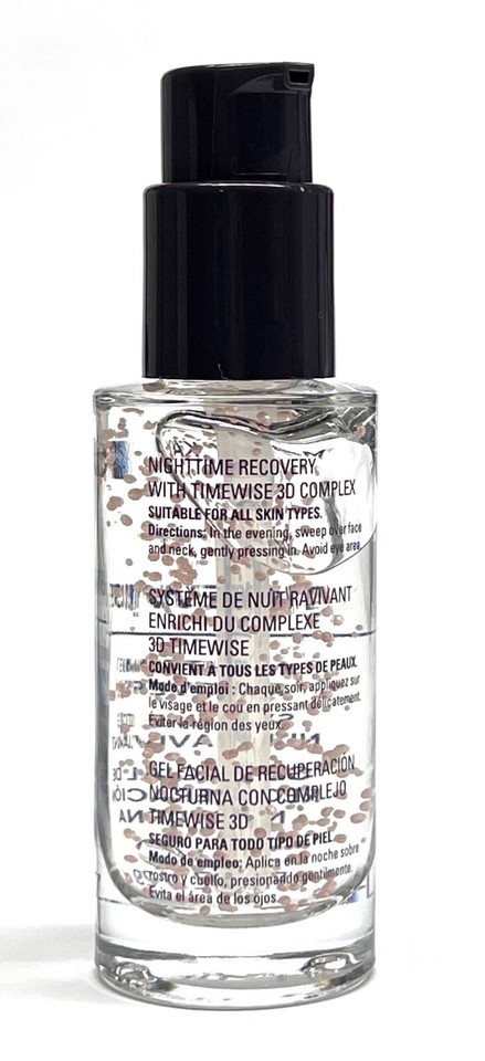 MARY KAY NIGHTTIME RECOVERY/NEW NIGHT SOLUTION WITH TIMEWISE 3D COMPLEX ...