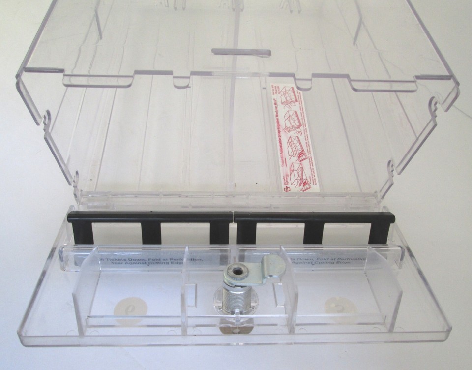 Schafer Systems Dual 5" Adjustable Modular Mini Lottery Scratch Ticket ...