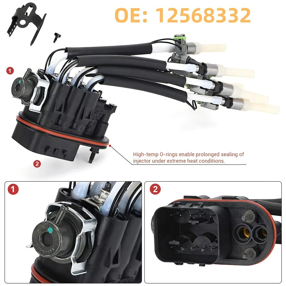 Car Spider Fuel Injector Assembly Replacement 12568332 For GMC For ...