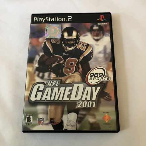 NFL GameDay 2001 Sony PlayStation 2 PS2 Complete CIB Nice Very Good ...