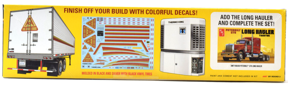 AMT Reefer Semi Trailer 1:24 Scale Plastic Model Kit 1170 | eBay