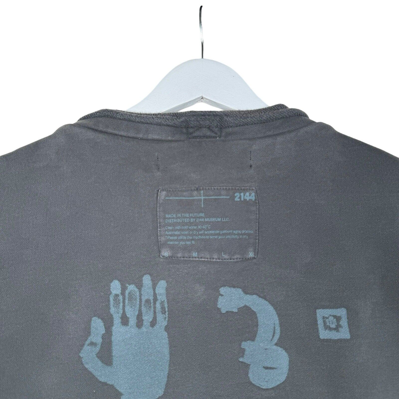 Rare 2144 Museum “dopamine” Sweatshirt Size Medium Gem