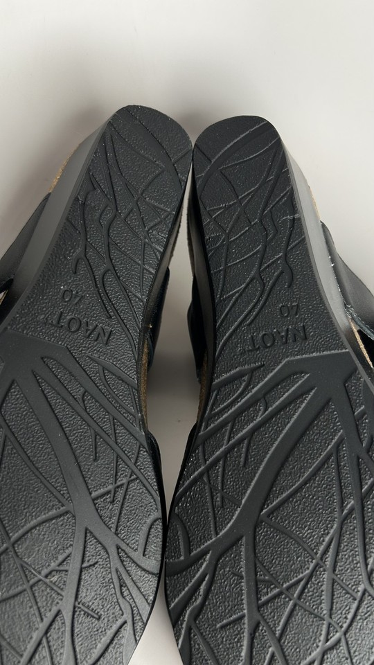 Naot Kingdom Women's Shoes Jet Black Leather - Size EU 40 | eBay