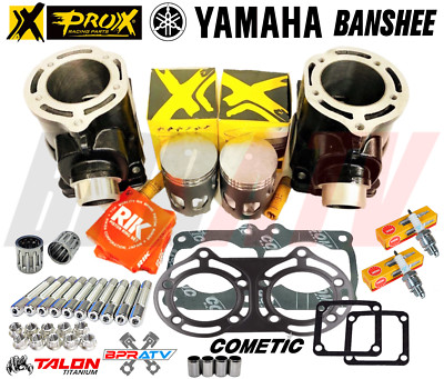 Best Banshee 350 Top End Rebuild Kit Stock OEM Bore Tuned Cylinders ...