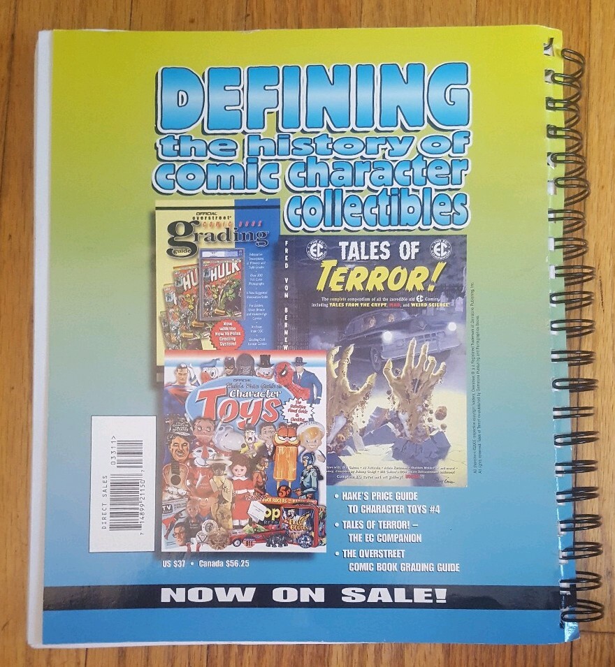 The Big! Big! Comic Book Price Guide #33 Robert M. Overstreet | eBay