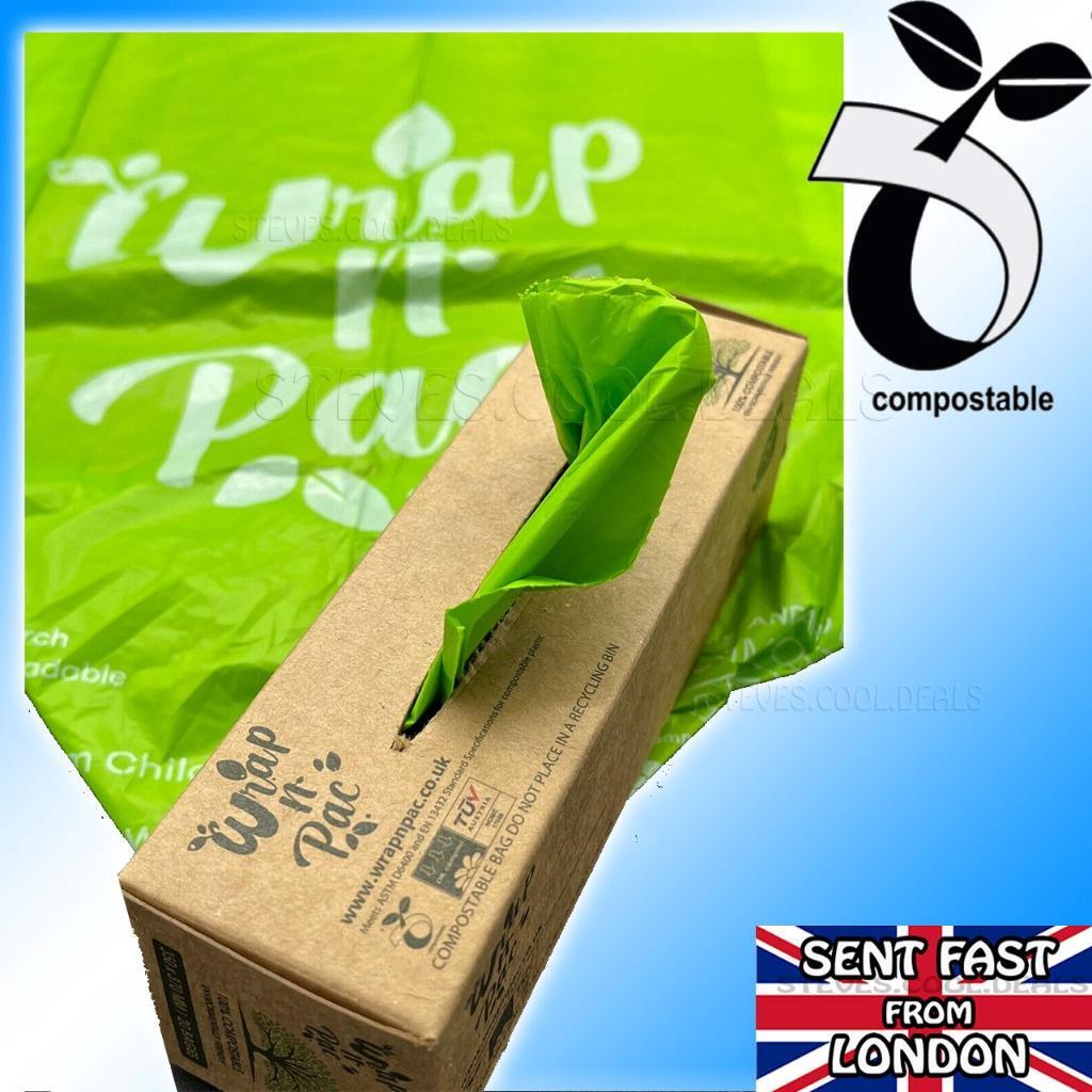 Bio Bin Bags Compostable Caddy Liners Top Quality 100% Biodegradable ...