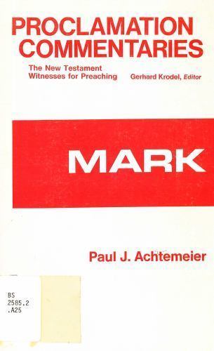 Mark by Paul J. Achtemeier (Hardcover) for sale online | eBay