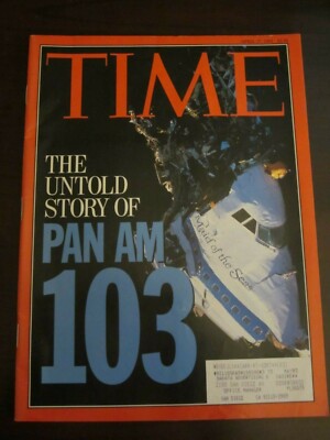 Time Magazine April 1992 The Untold Story of Pan Am 103 Lockerbie (I ...