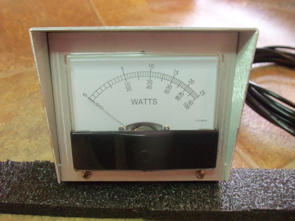 Bird 43 Thruline Wattmeter Meter Box Meter / RMS / New Silver | eBay
