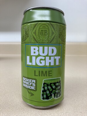 Bud Light Lime Novelty Boxers Mens Underwear M 32”-34” New With Tags ...