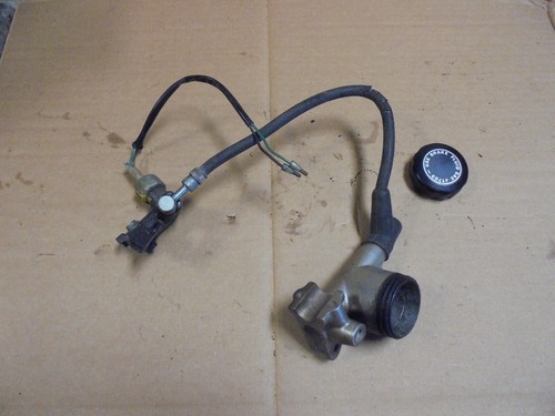 1974 Honda CB360 OEM #3 Front Brake Master Cylinder/Line/Cap (Parts ...