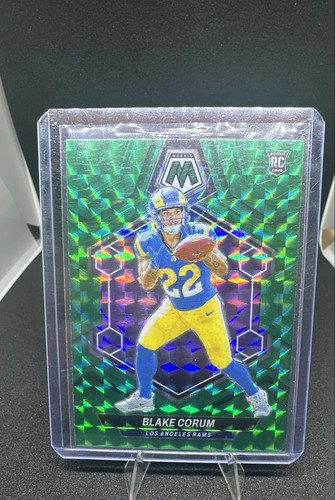 2024 Panini Mosaic - Rookies Blake Corum #368 Green Mosaic Prizm (RC ...