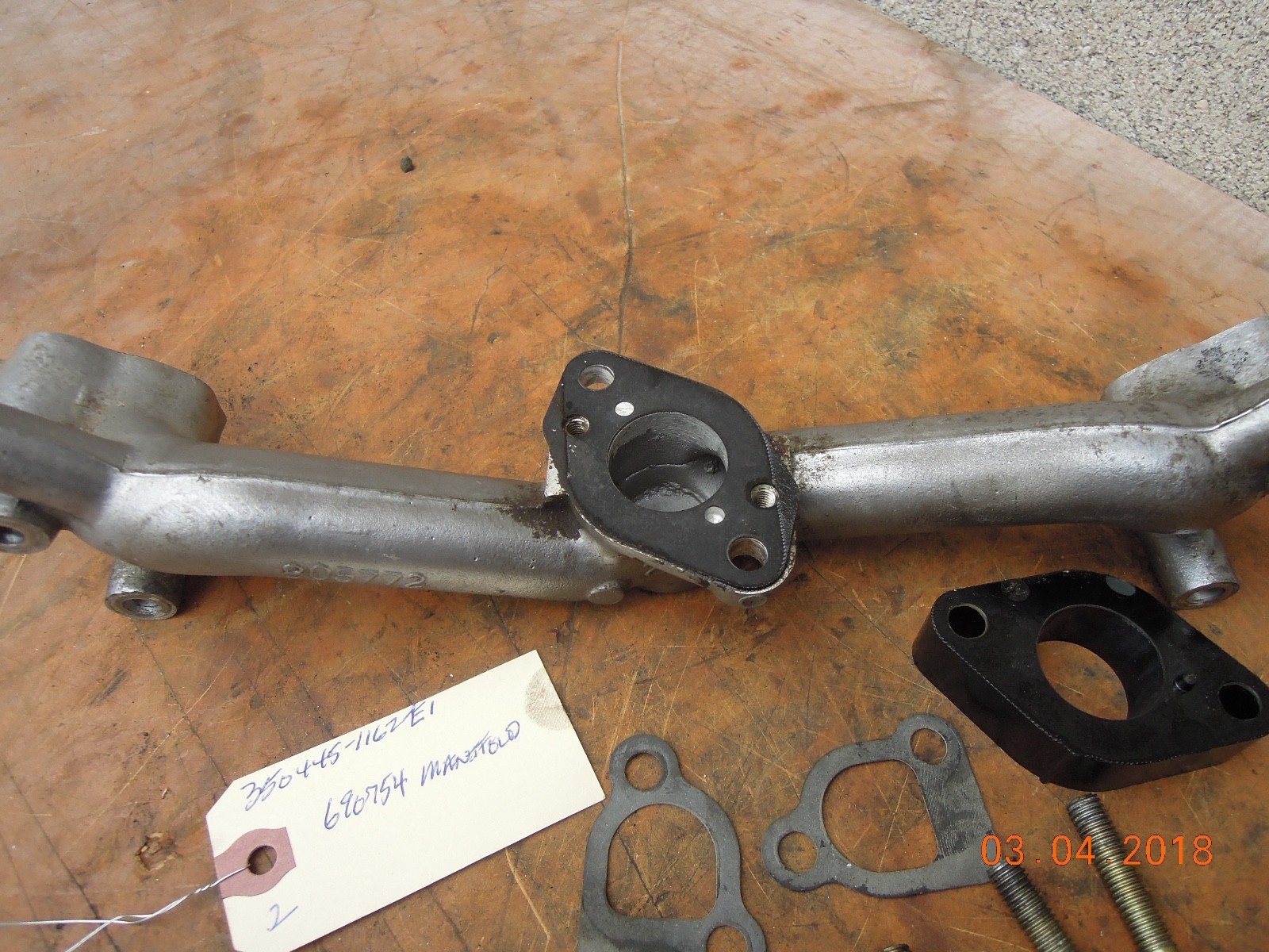 BRIGGS & STRATTON VANGUARD GENERAC GENERATOR INTAKE MANIFOLD 690754 | eBay