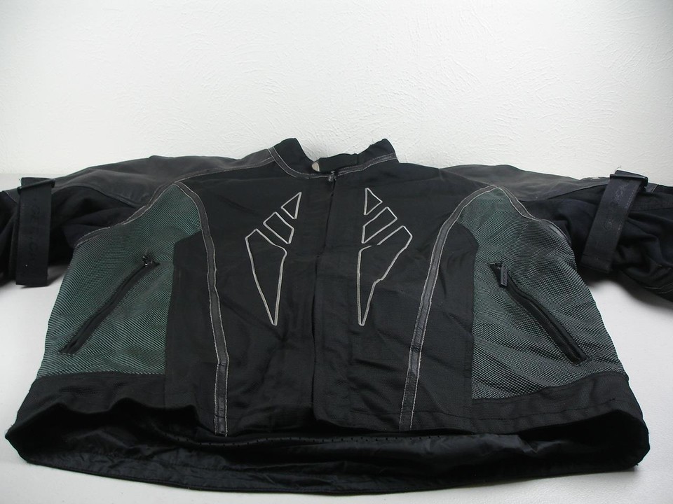 Men's 56 3XL 4XL Hein Gericke Motorcycle Black Jacket Waterproof ...