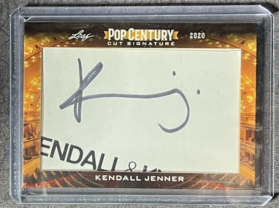 2020 Leaf Pop Century Kendall Jenner Cut Signature Auto #PCC-KJ2 | eBay