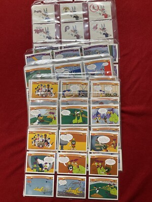 1991 Upper Deck Looney Tunes Comic Ball 2 Complete Set With Stickers ...